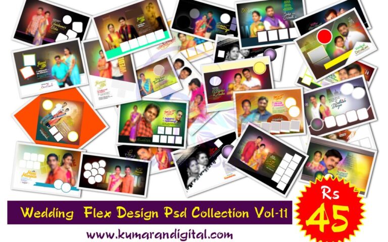 Wedding Flex Design Psd Collection Vol-11 - Kumaran Digital Flex Banner ...